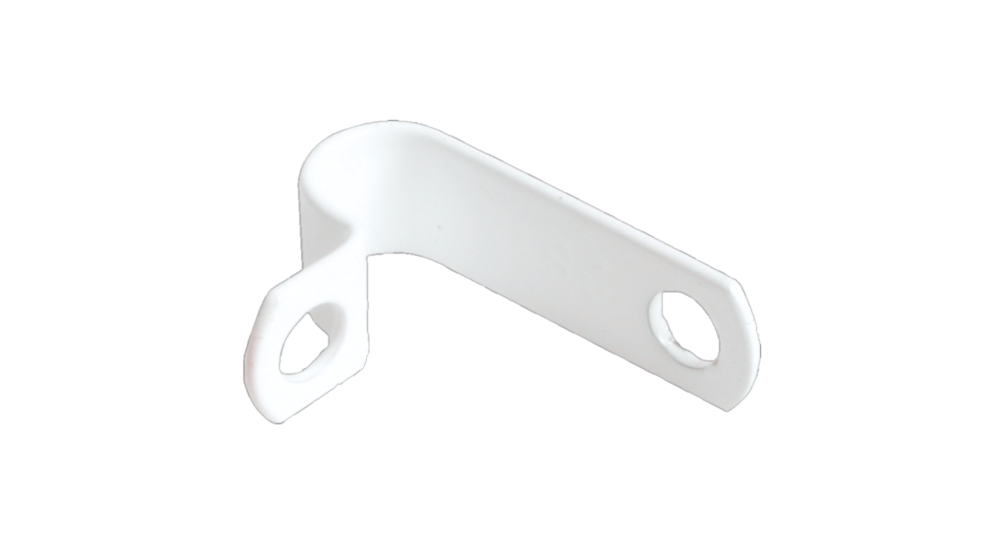 MICC Coated White P Clips 10.1-10.7mm Ø Range - Termination Technology Ltd