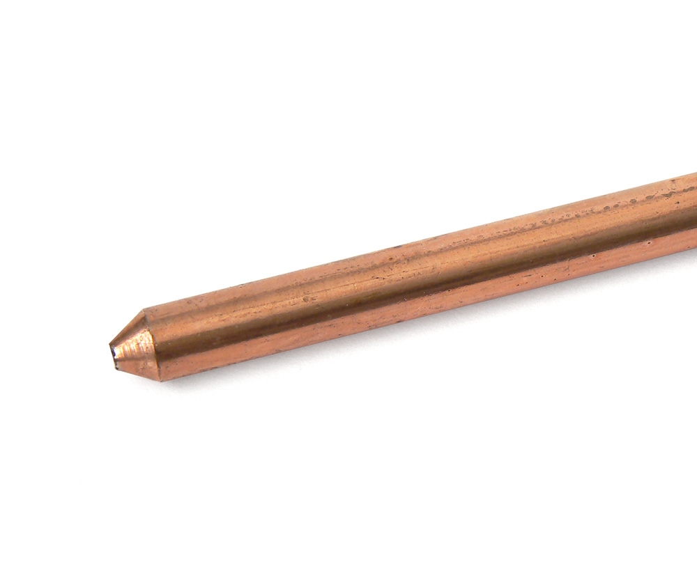 3/8 Inch Earth Rod, 1200mm, Copper Bonded - Termination Technology Ltd