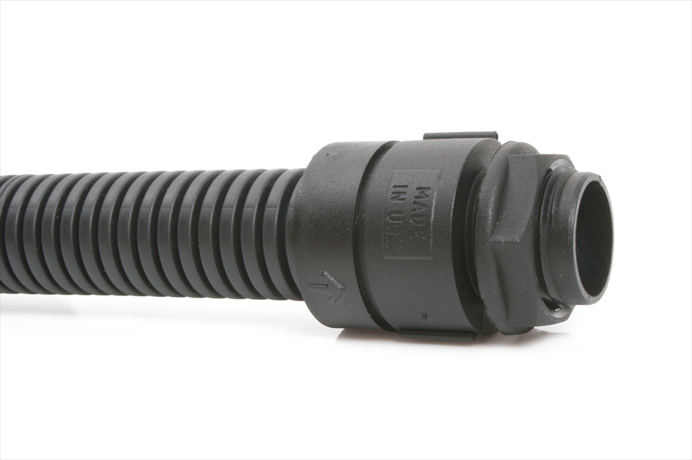 M20 Black Conduit, 100m Coil - Termination Technology Ltd