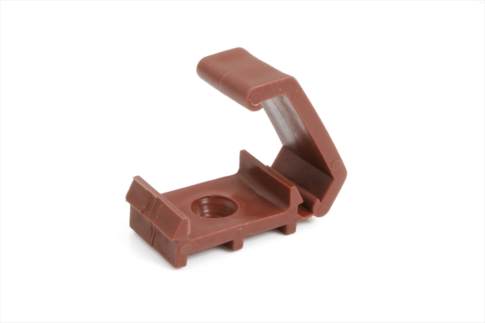 Fixing Clip for 25x3mm Brown Coated Copper Tape - Termination ...